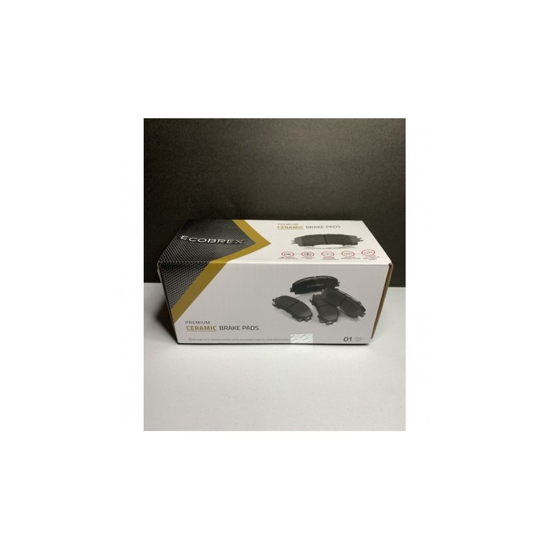 PASTILLAS DE FRENOS DELANTERAS MARCA ECOBREX CERÁMICA JEEP COMPASS 2.4